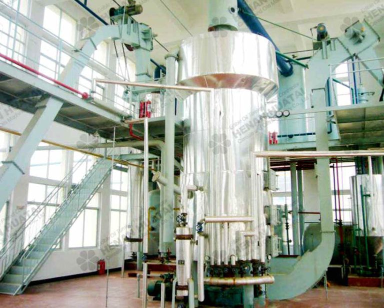 100T/D Rice Bran Oil Factory Plant