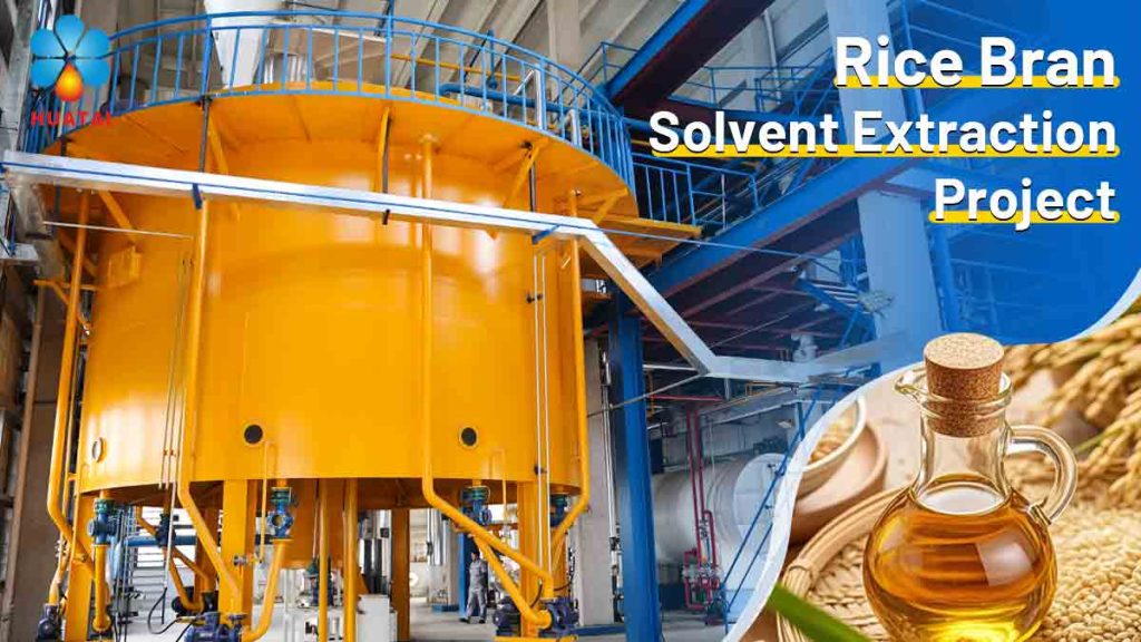 Rice Bran Oil Extraction Production Line, Extrusion Process to Reduce ...